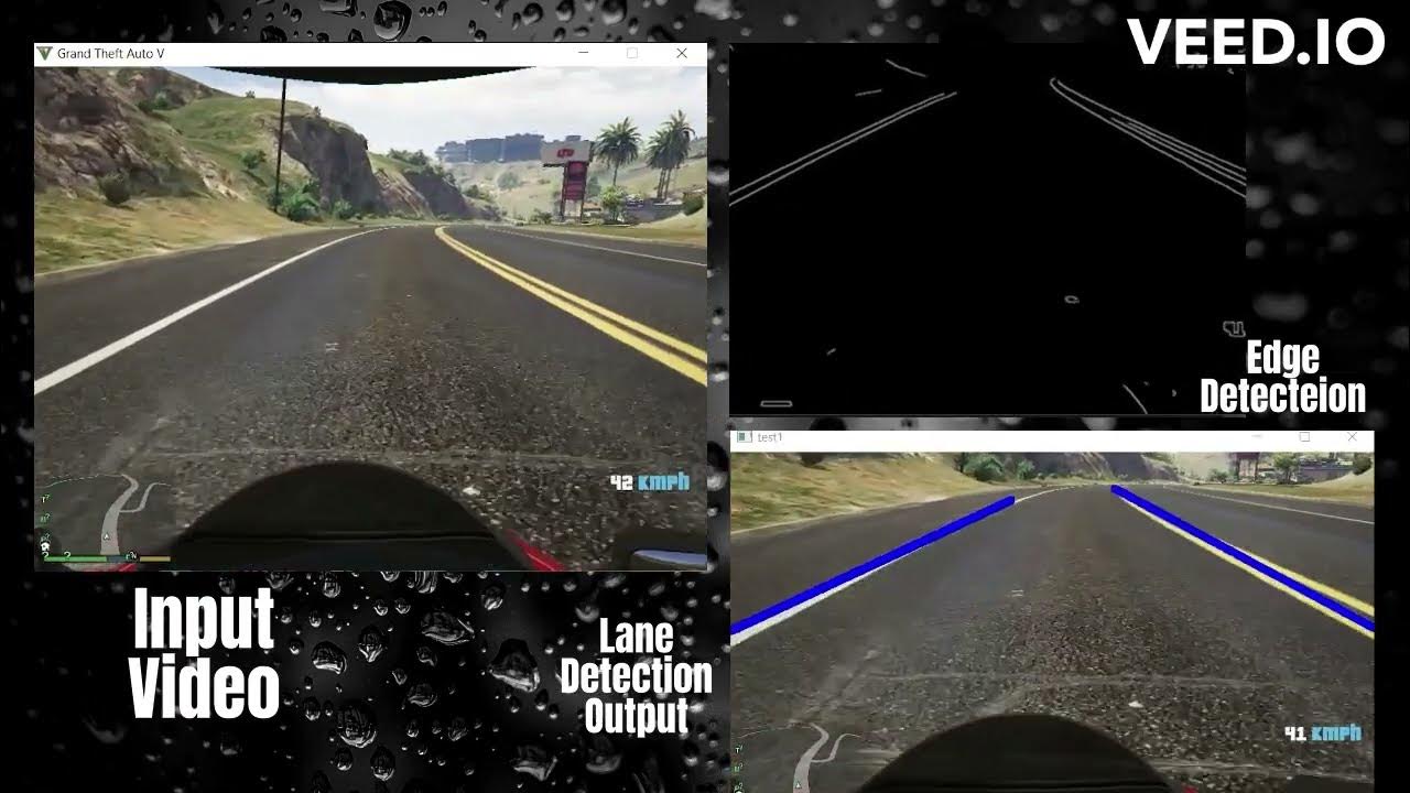 Autonomous Lane Detection in GTA 5: Python and OpenCV Demo - YouTube