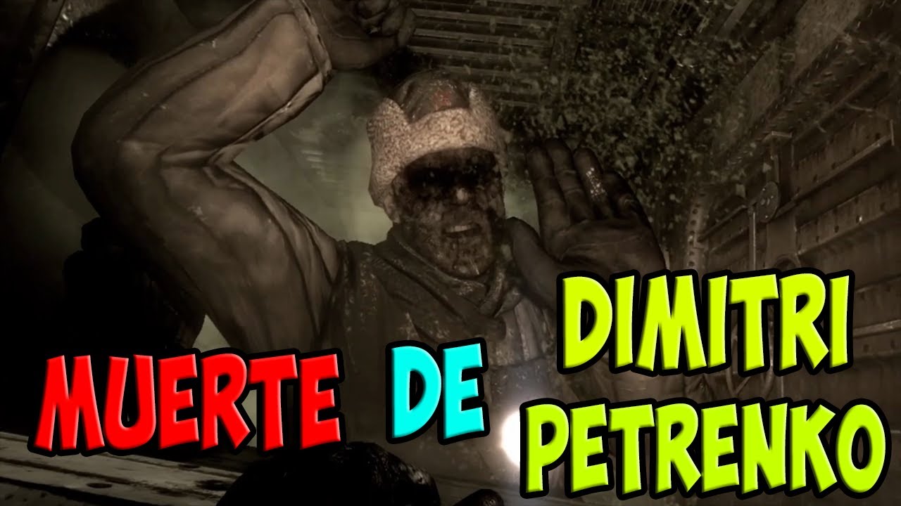 COD: Black Ops - La muerte de Dimitri Petrenko [Español] - YouTube
