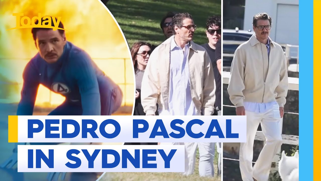 Pedro Pascal spotted in Sydney, ahead of Fantastic Four Aussie premiere ...