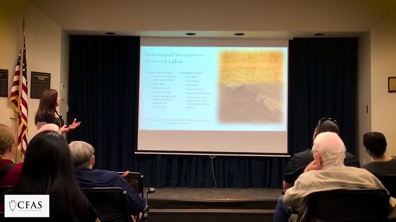 CFAS Feb 2020 Guest Lecture Series Tracy Lovingood New Smyrna Old Stone ...