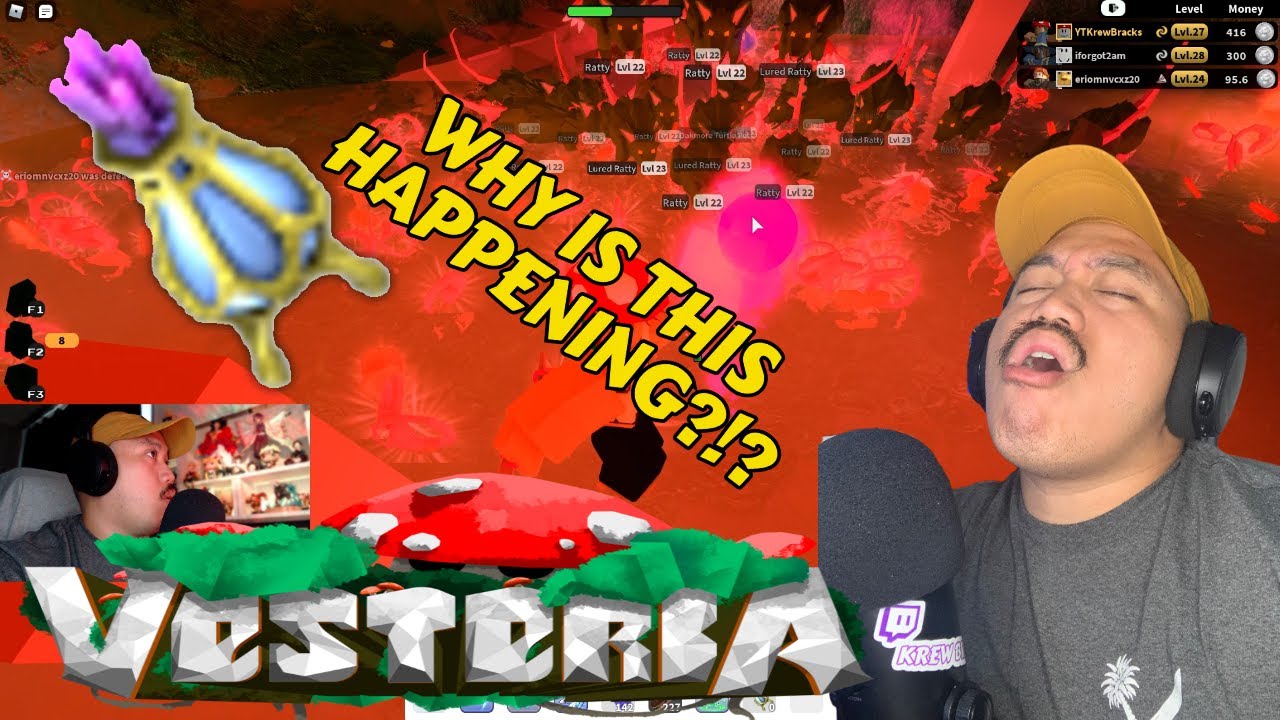 MAGE + MONSTER LURE = HACK | Roblox Vesteria - YouTube