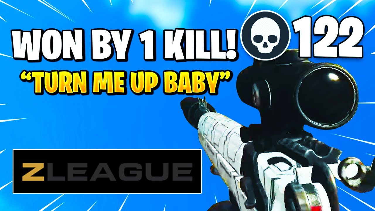 WINNING ANOTHER Z LEAGUE TOURNAMENT 122 KILLS (Warzone) - YouTube