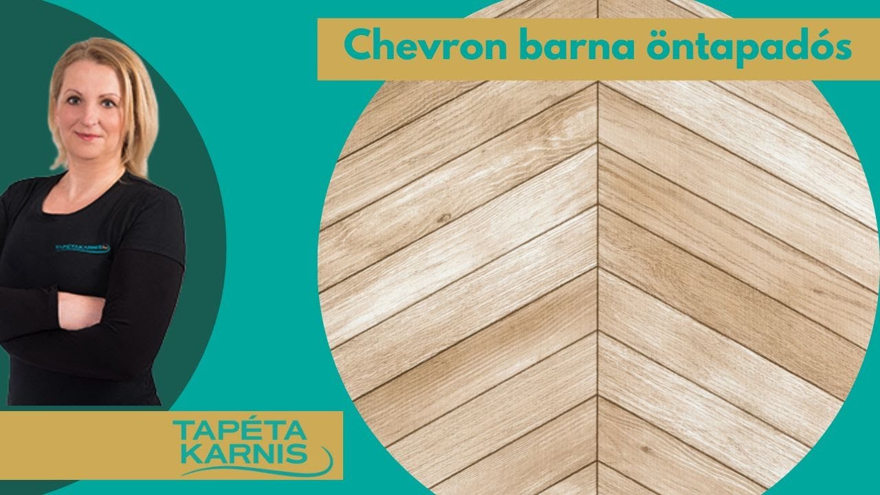 Dc fix Chevron barna öntapadós fólia tapetakarnis.hu - YouTube