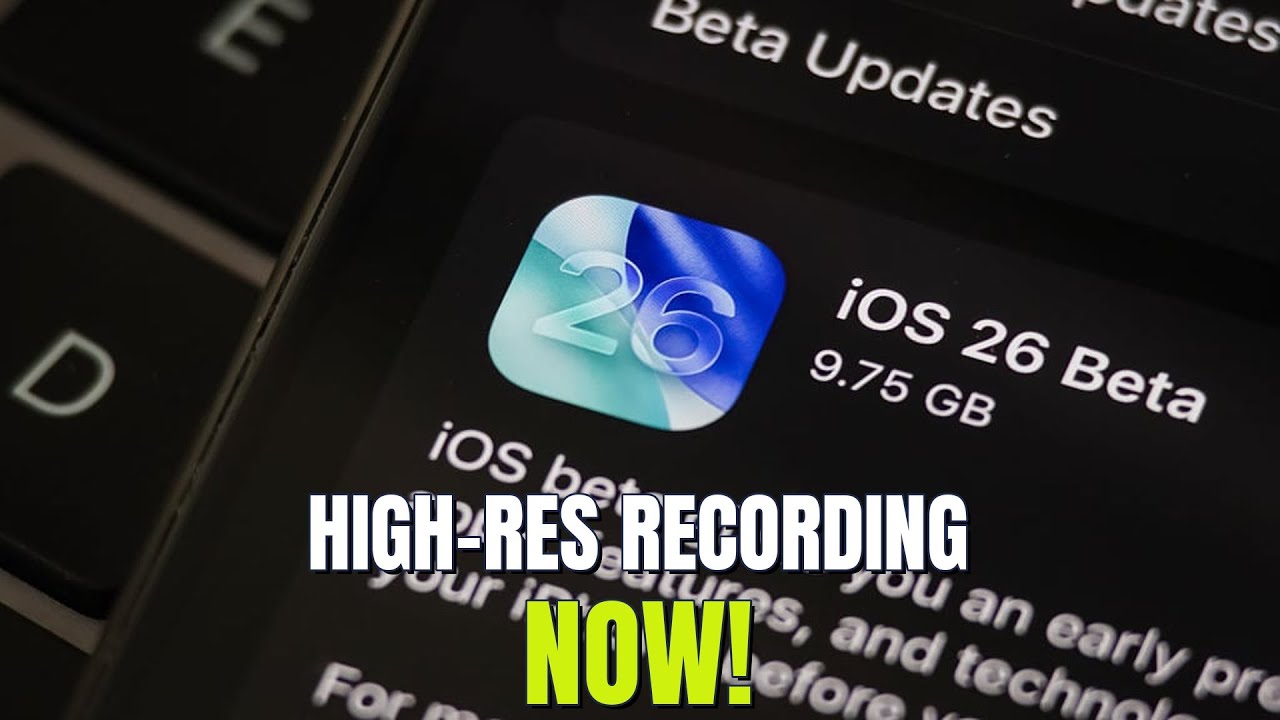 iOS 26 Screen Recording Upgrade! Whoop iPad App & More! - YouTube