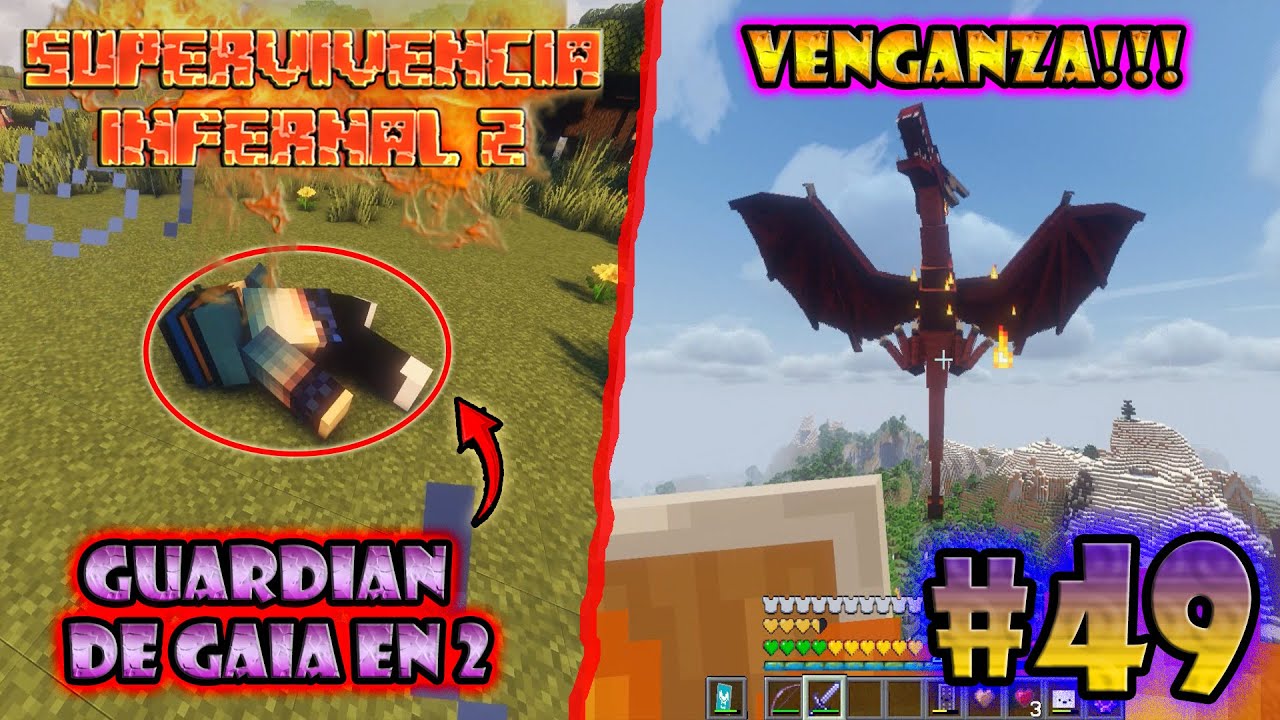 SUPERVIVENCIA INFERNAL 2: Humillo al Guardian de GAIA 2 y al Dragon ...