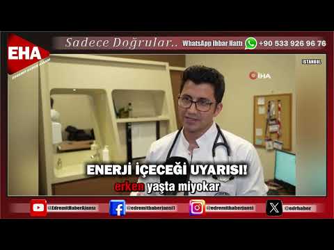 ENERJİ İÇECEĞİ UYARISI!