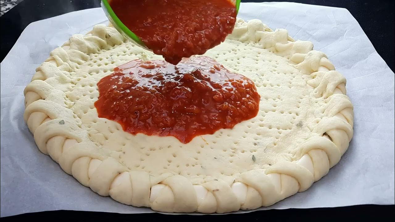 Recette de pizza simple et rapide | Pizza maison facile - YouTube