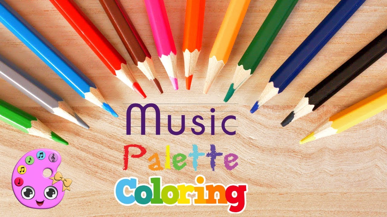 Music Palette: Coloring a Cute Dog - YouTube
