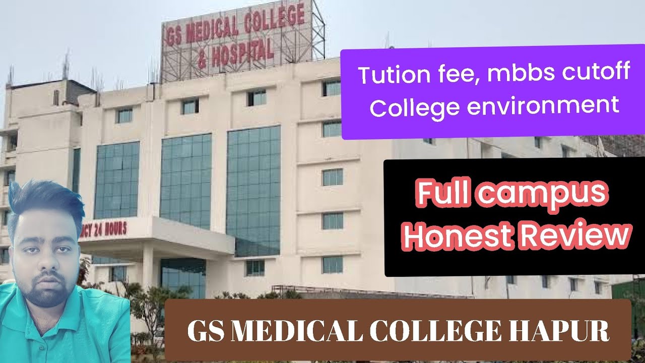 GS Medical College & Hospital Hapur | Tution fee, cutoff,extra all ...
