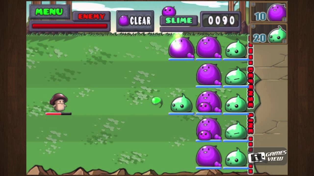 Slime vs Mushroom - iPhone Gameplay Preview - YouTube