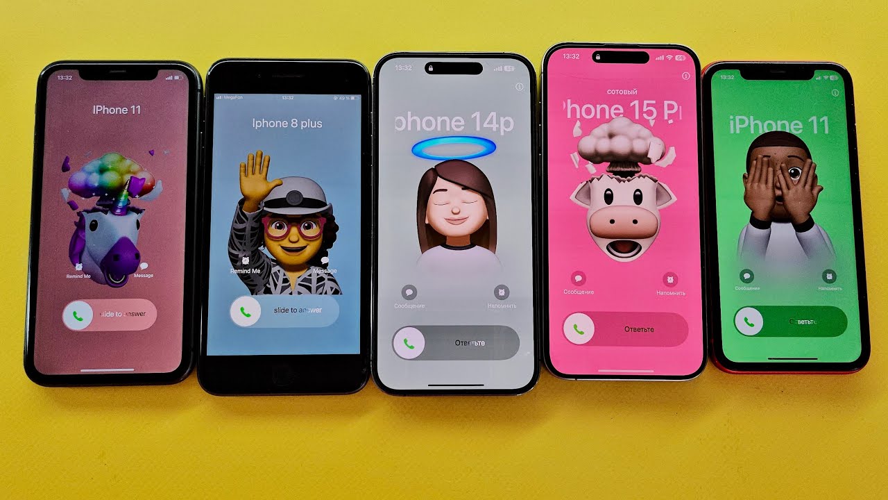 Which iPhone Is Calling? iPhone 8 Plus/IPhone 11/IPhone 14 Pro Max ...