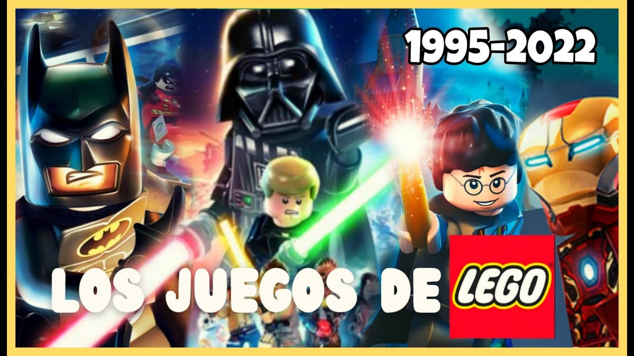 La EVOLUCIÓN de los VIDEOJUEGOS LEGO (1995-2022) - YouTube