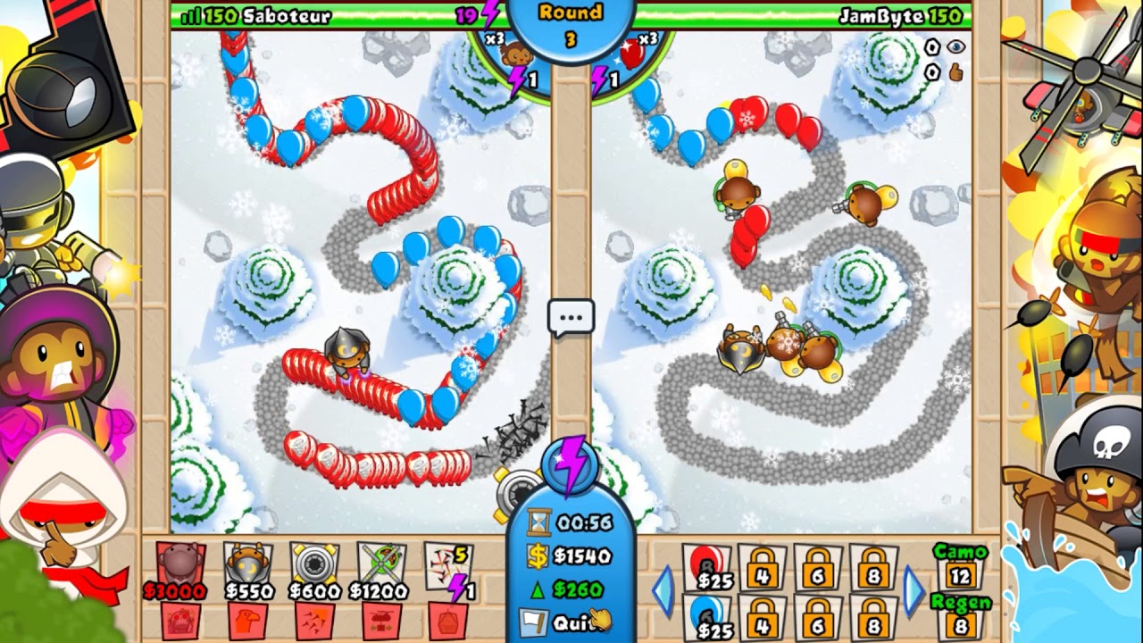 Snowy! New BTDB Custom Map! - YouTube