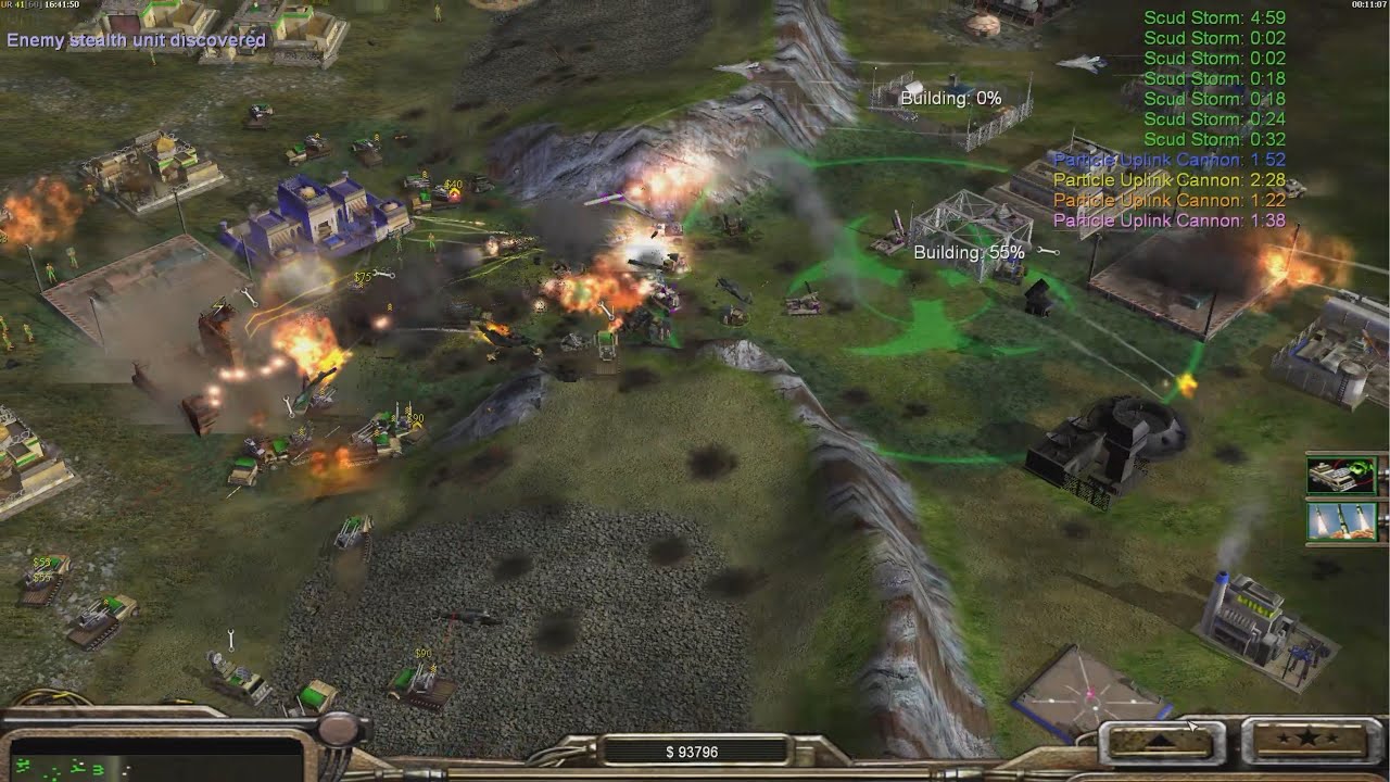 GLA Demolition vs 7 Air Force - Command & Conquer Generals Zero Hour ...