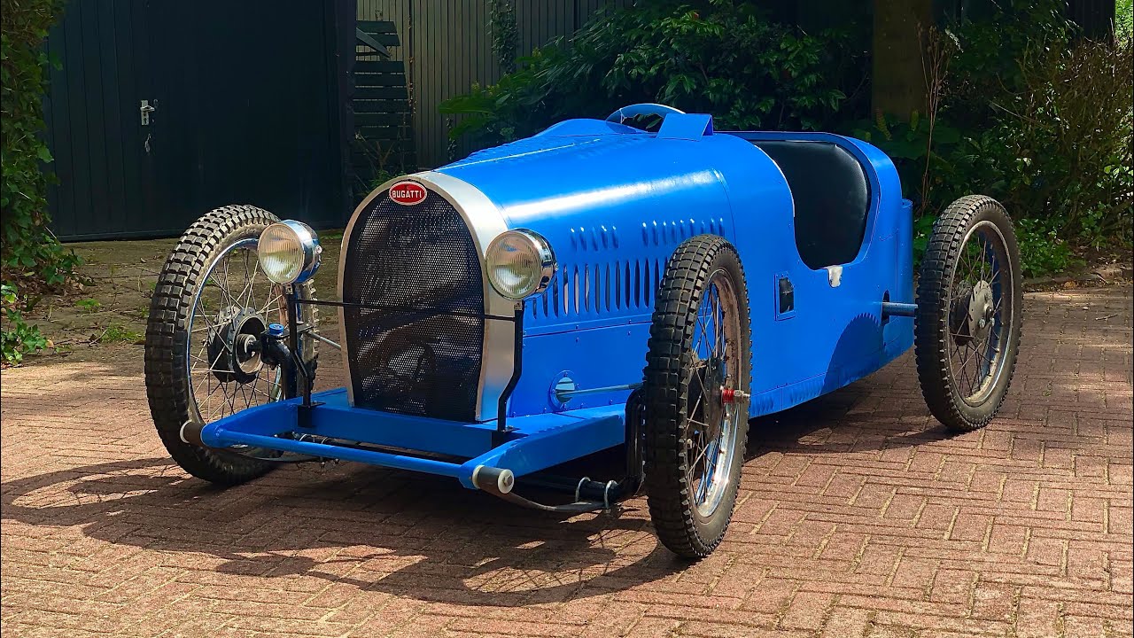 1924 Bugatti Type 35 - Cyclekart Project - 2/2 - YouTube