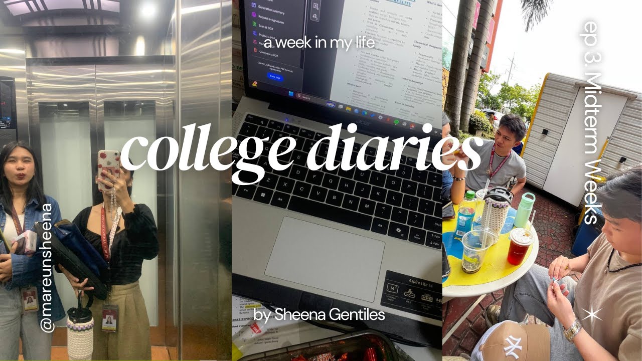 College Diaries Ep 3. Midterms Week - YouTube
