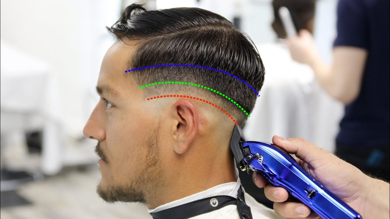 SKIN FADE WITH TEXTURE 💪💈 - YouTube