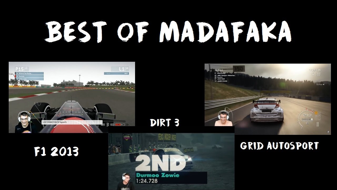 THE BEST OF... F1 2013, GRID AUTOSPORT, DIRT 3 - YouTube