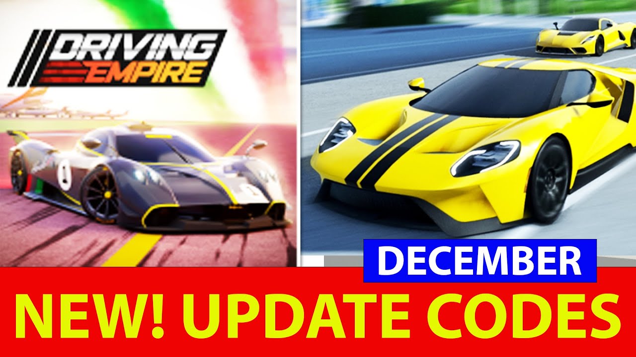Driving Empire (DECEMBER 2021) ALL *NEW* SECRET OP CODES?! ROBLOX ...