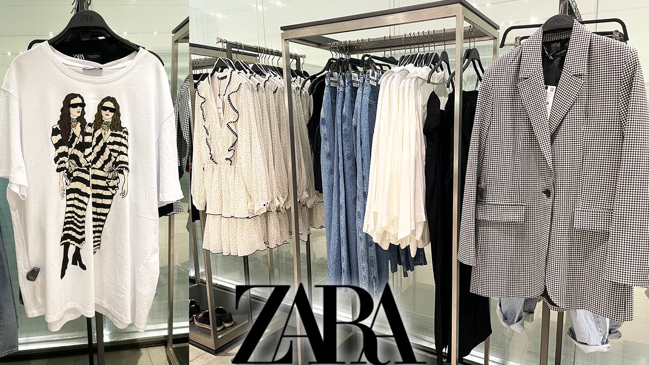 ZARA LATEST ARRIVALS BLACK&WHITE FASHION COLLECTION 'NEW IN' - YouTube