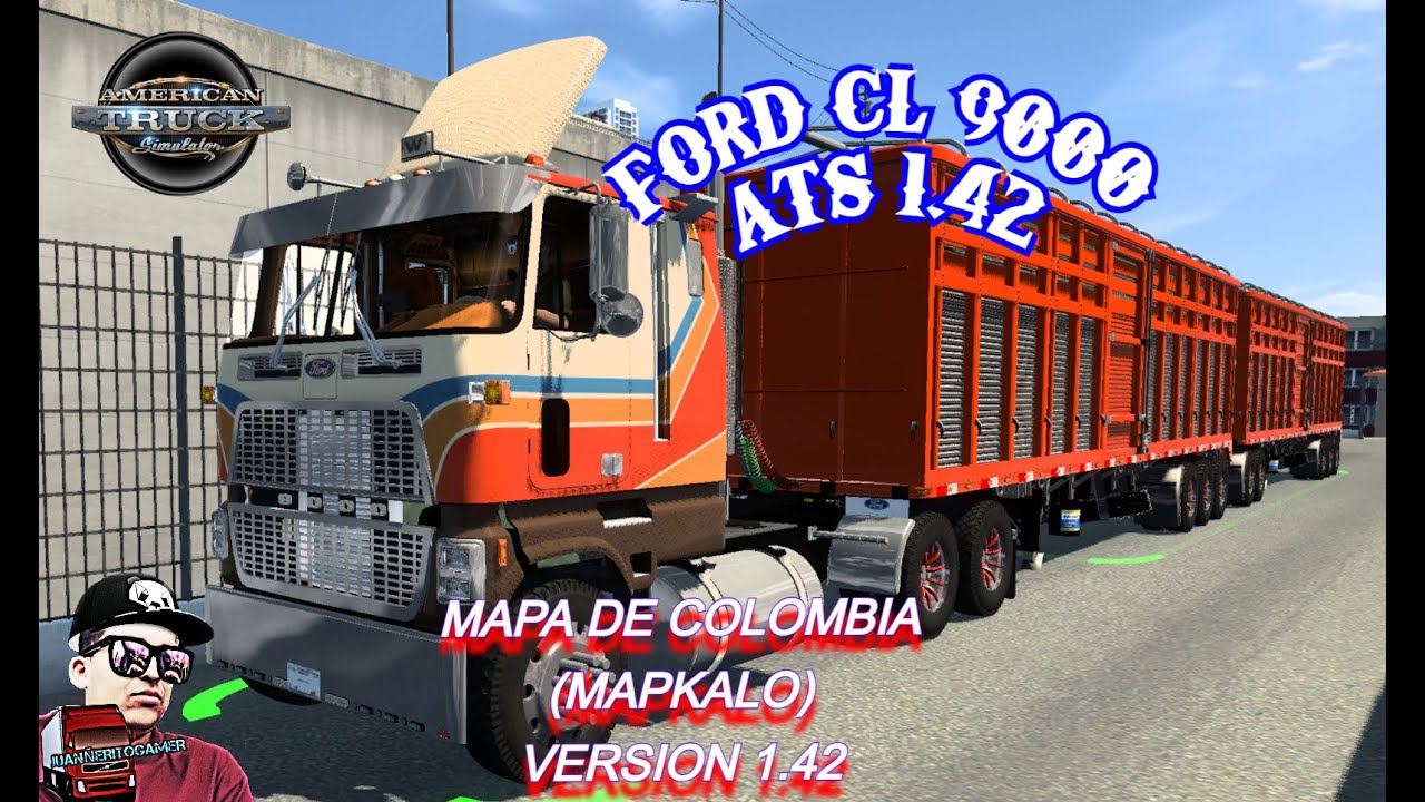 🚛 🚚FORD CL 9000 ATS 1.42 | MOD DEL CAMION TUTORIAL | AMERICAN TRUCK ...