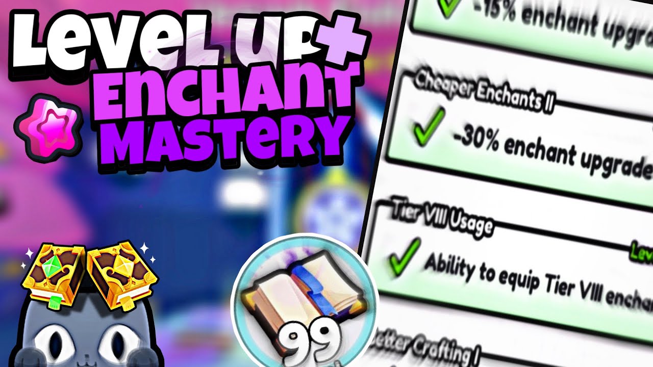 *BEST* WAY TO COMPLETE enchants MASTERY 🪄 in pet sim 99 | 1 - YouTube
