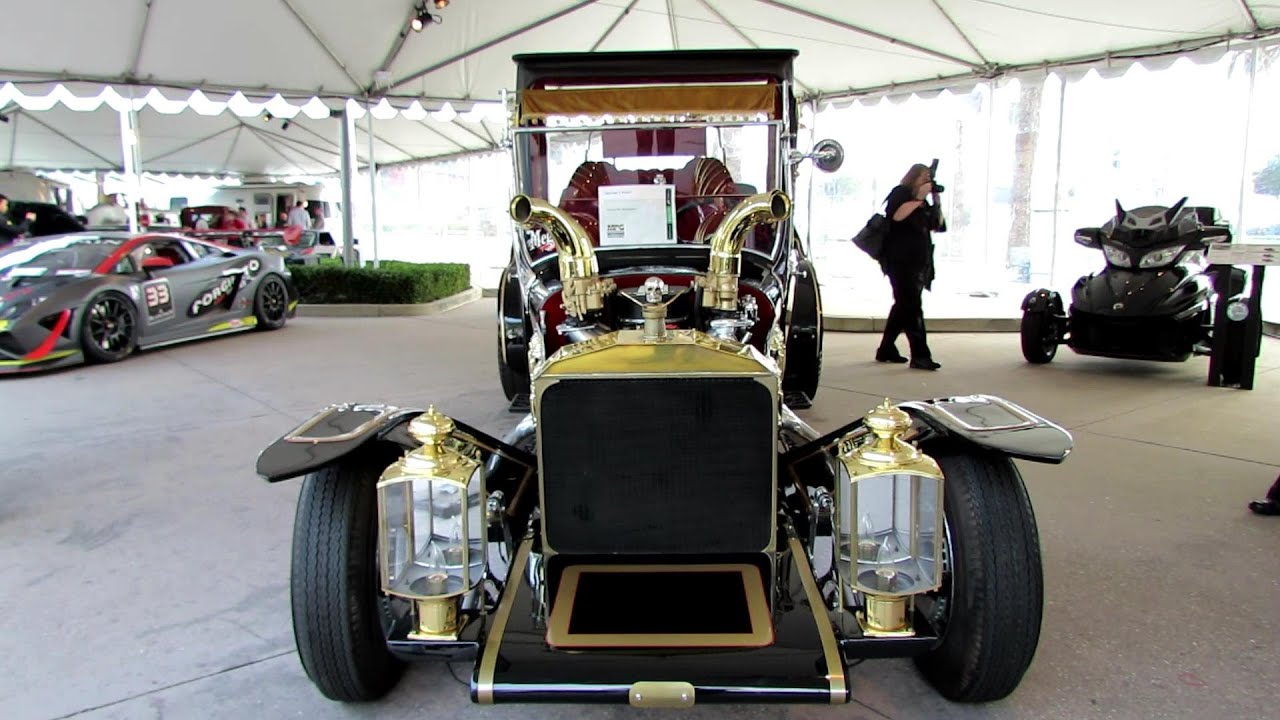 Munster's Coach Custom Car - Exterior and Interior Walkaround - 2013 LA ...