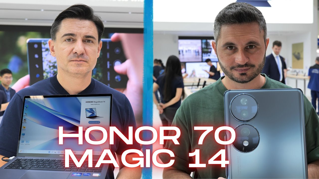 HONOR 70 ȘI MAGIC 14 - Prim Contact - Cavaleria.ro - YouTube