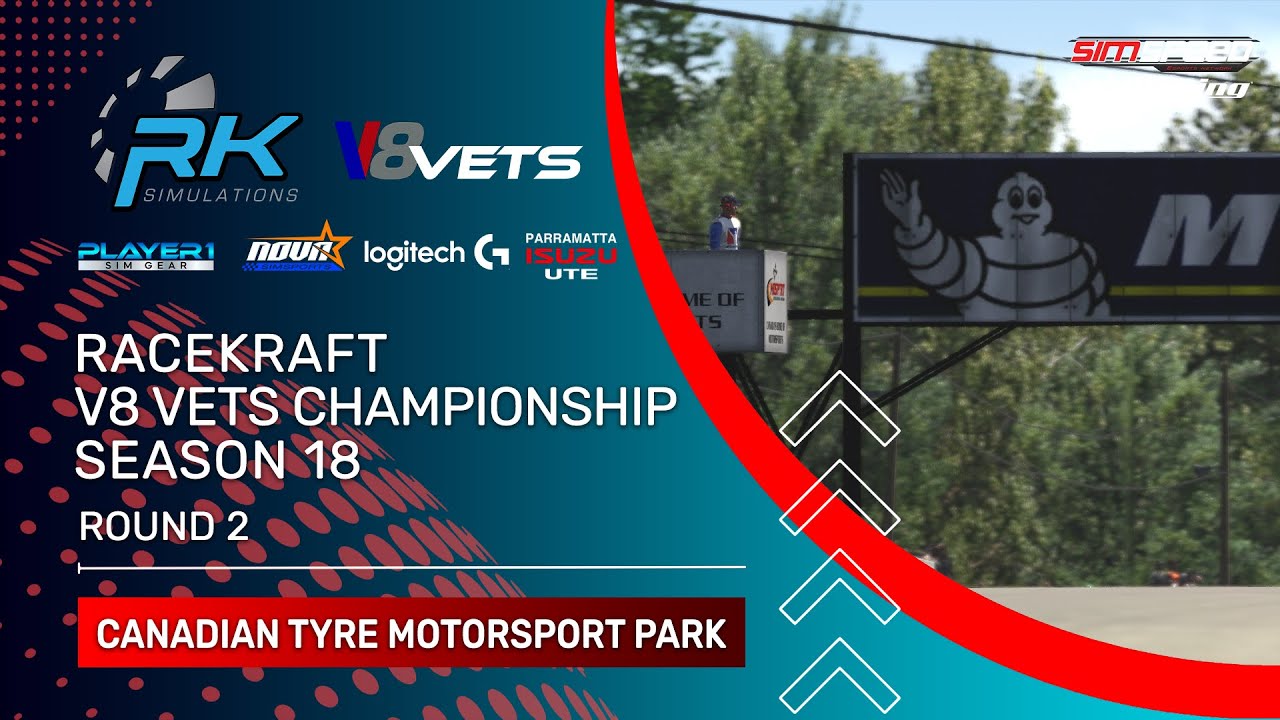 iRacing // RaceKraft V8 Vets Championship // Season 18 // Round 2 at ...
