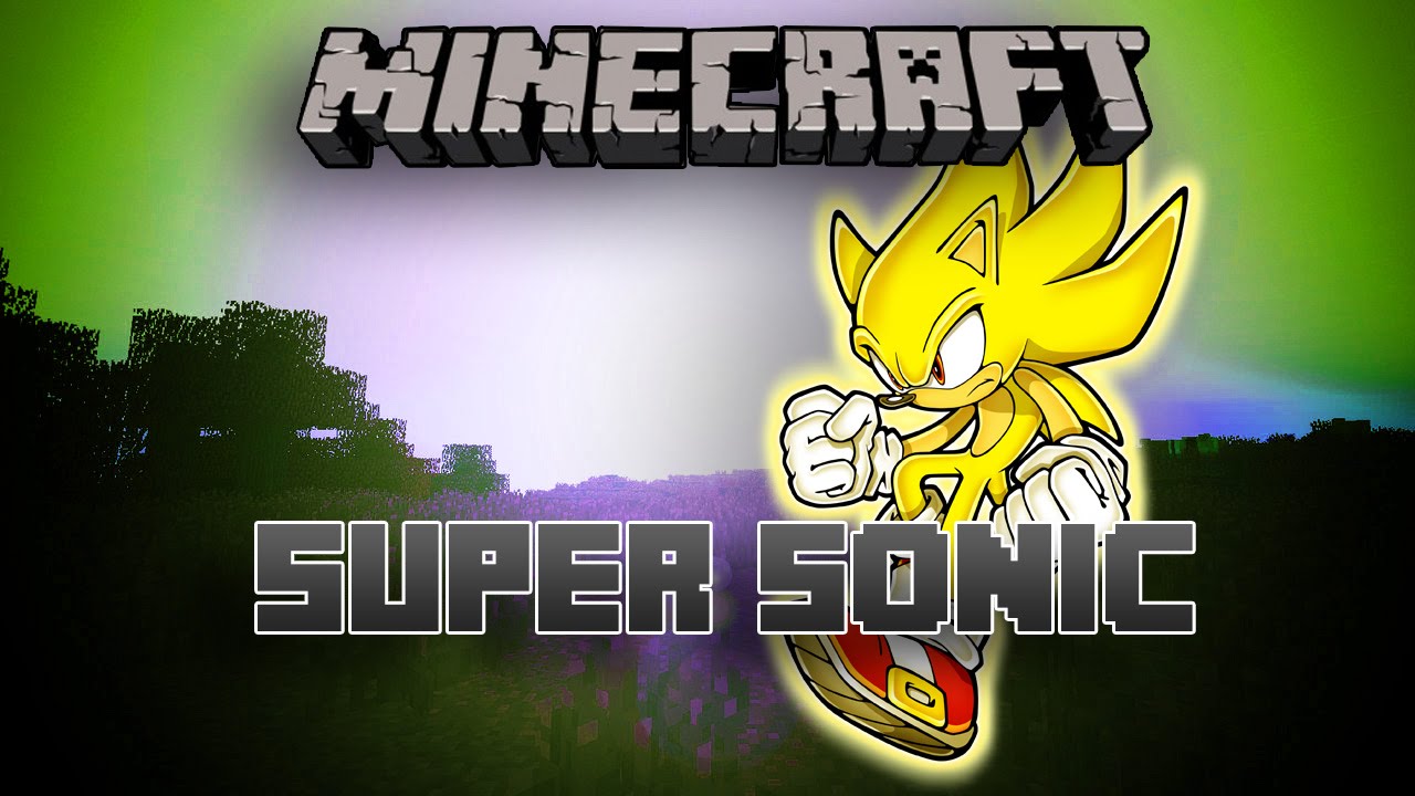 Minecraft Build - Super Sonic - YouTube