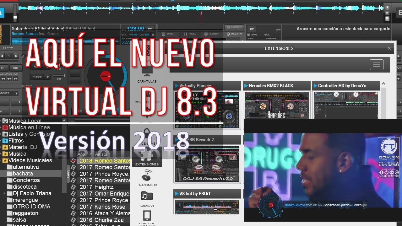 🔴 virtual dj 8 3 🎧 version 2018 nuevo 🔴 - YouTube