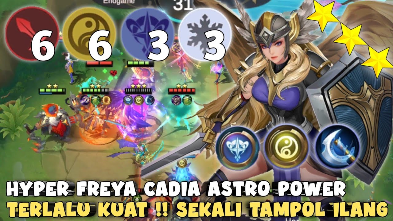 HYPER FREYA CADIA ASTRO | GILAA!! SHIELDNYA TEBAL BANGET 6 WM 6 CADIA 3 ...