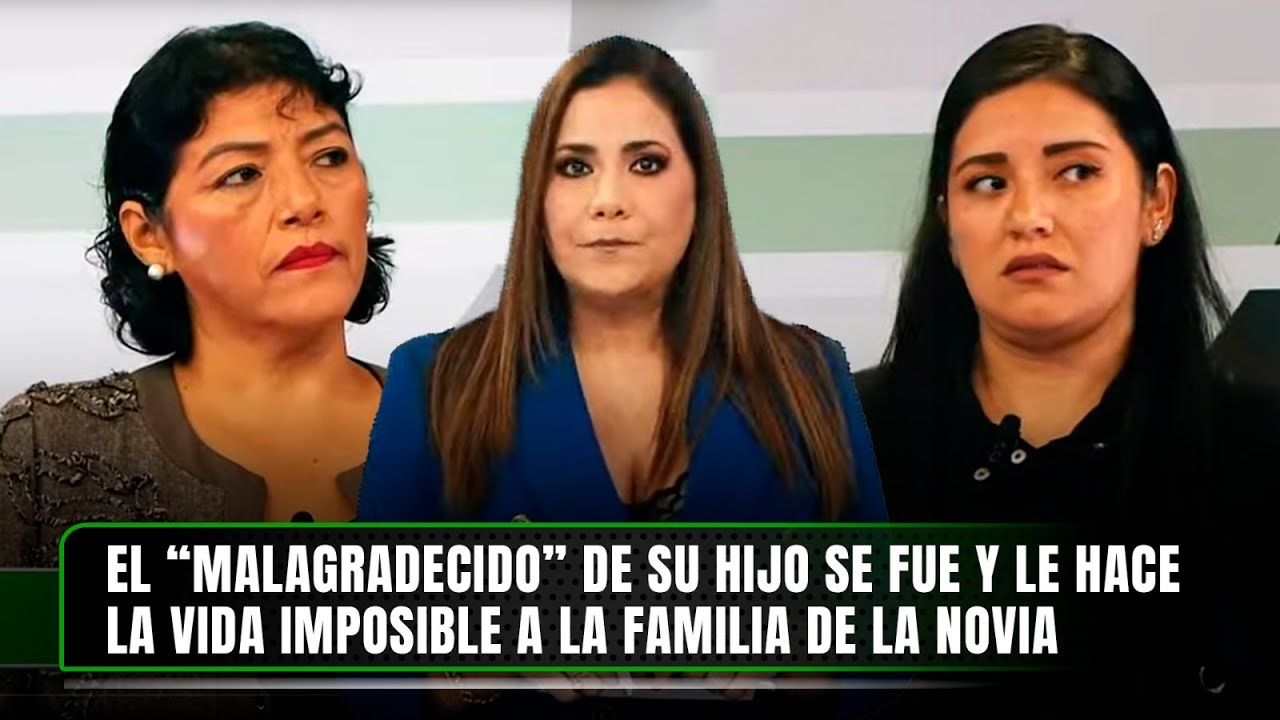 El “malagradecido” de su hijo se fue y le hace la vida imposible a la ...
