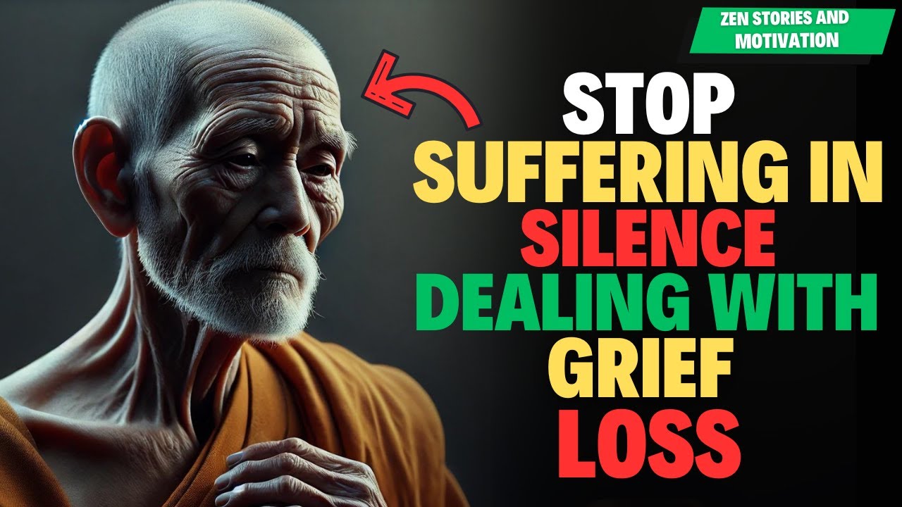 STOP Suffering in Silence Dealing with Grief and Loss | BUDDHISM - YouTube