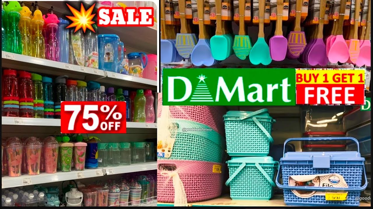 🔥D MART New Kitchen Items D Mart Clearance Sale D MART RELIANCE Upto 75 ...