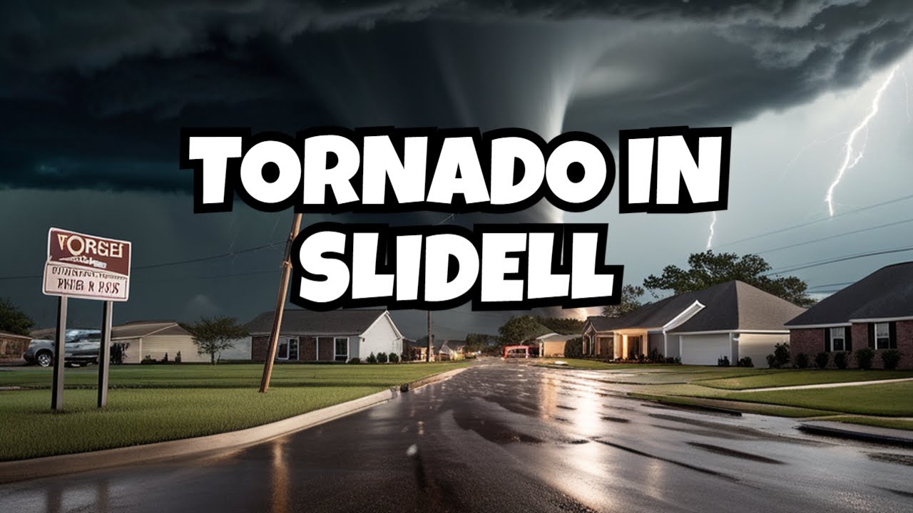 Tornado Chaos in Slidell Louisiana! - YouTube