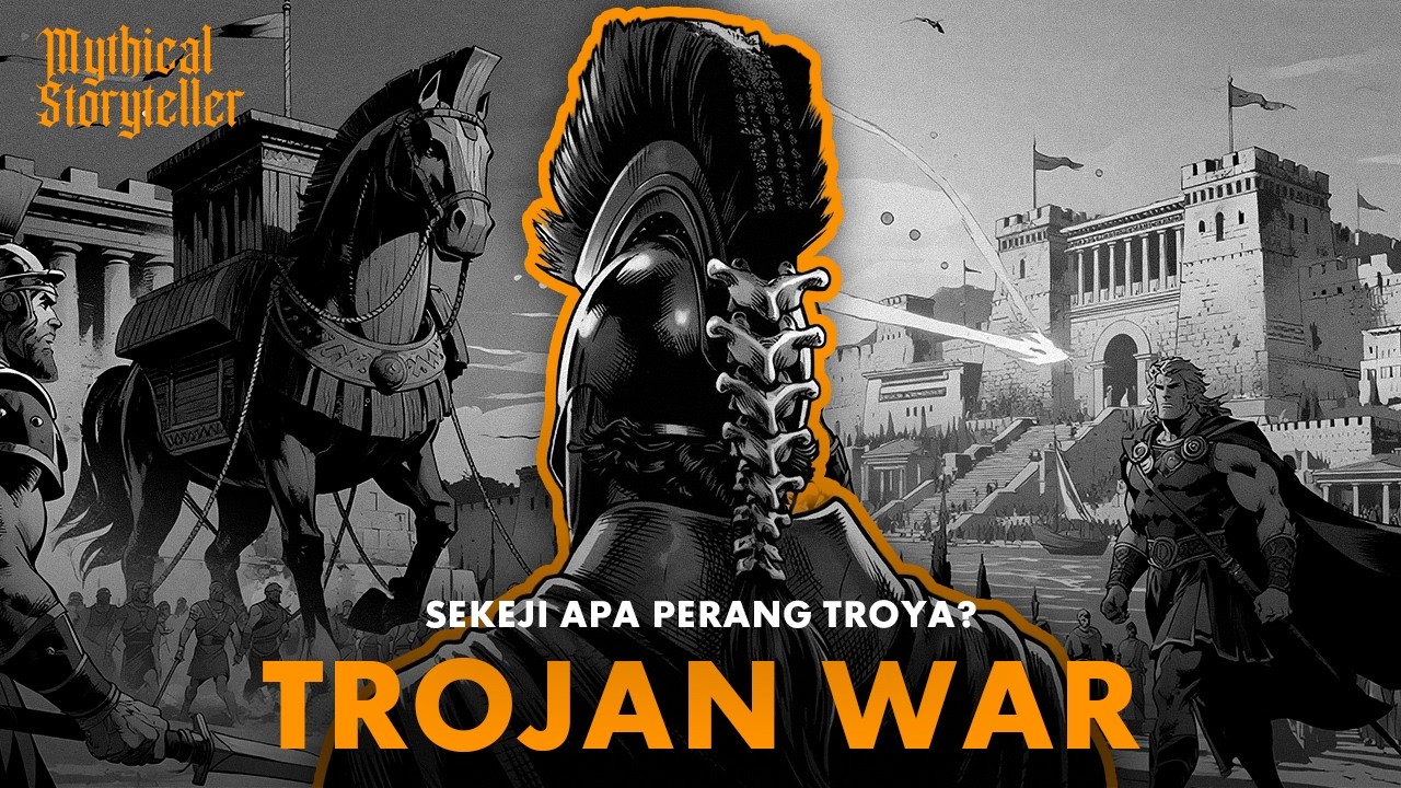 Alur Cerita Perang Troya dalam 15 Menit - Trojan War #PerangTroya # ...