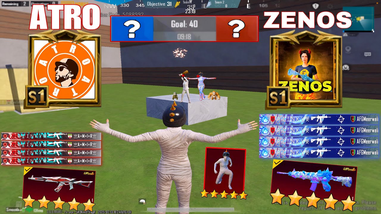 BEST FUNNY😂WOW GAMEPLAY WITH ATRO AND ZENOS😱1VS1 GUN GAME DEATH MATCH🔥 ...