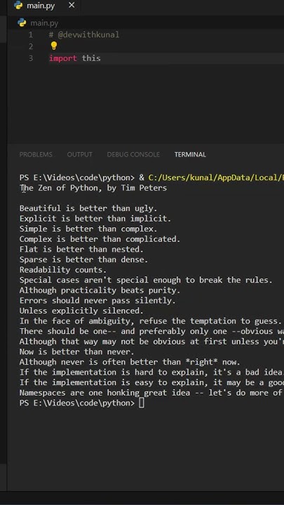 Python Secret Module Python Programming Coding Shorts Youtube