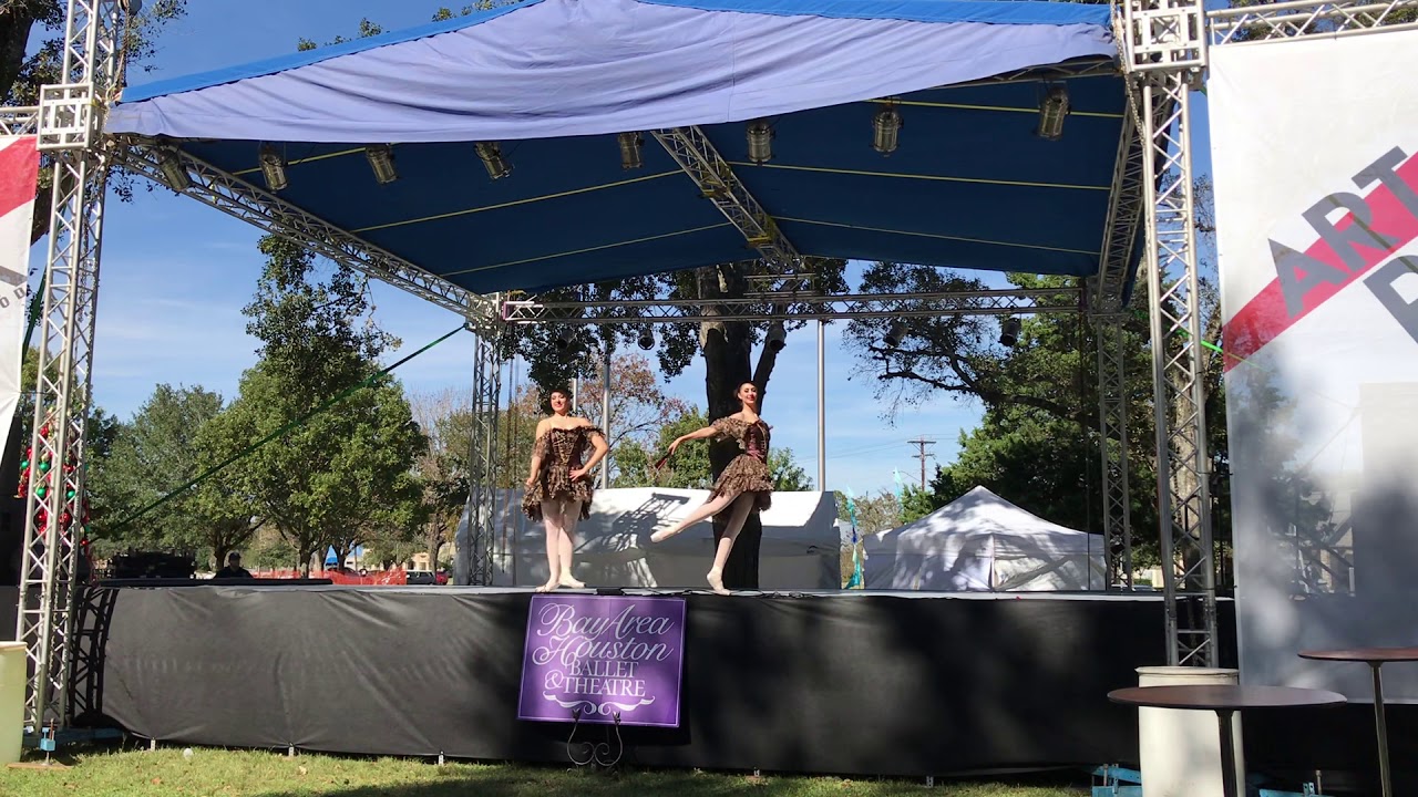 BAHBT Nutcracker 2017 Art in the Park - YouTube