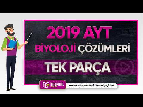 2019 AYT BİYOLOJİ Soruları ve Çözümleri | TEK PARÇA