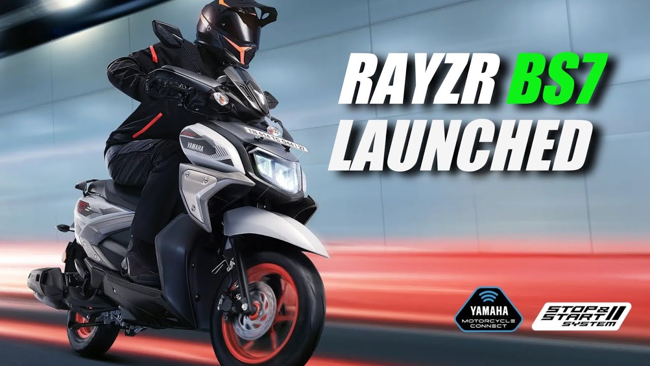 Finally Yamaha Rayzr BS7 Launched💥 | 2023 Model Yamaha Scooter is Here ...