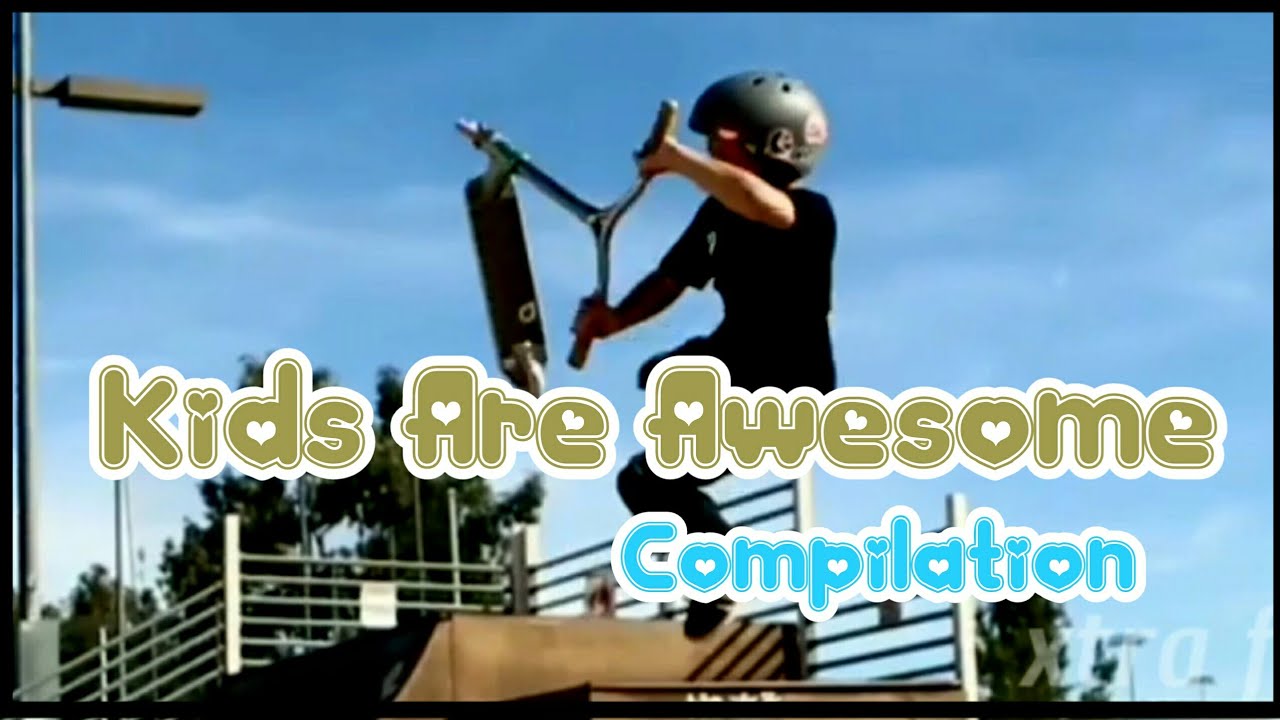 Kids doing stunts Compilation | Kids Videos | xtra fun - YouTube