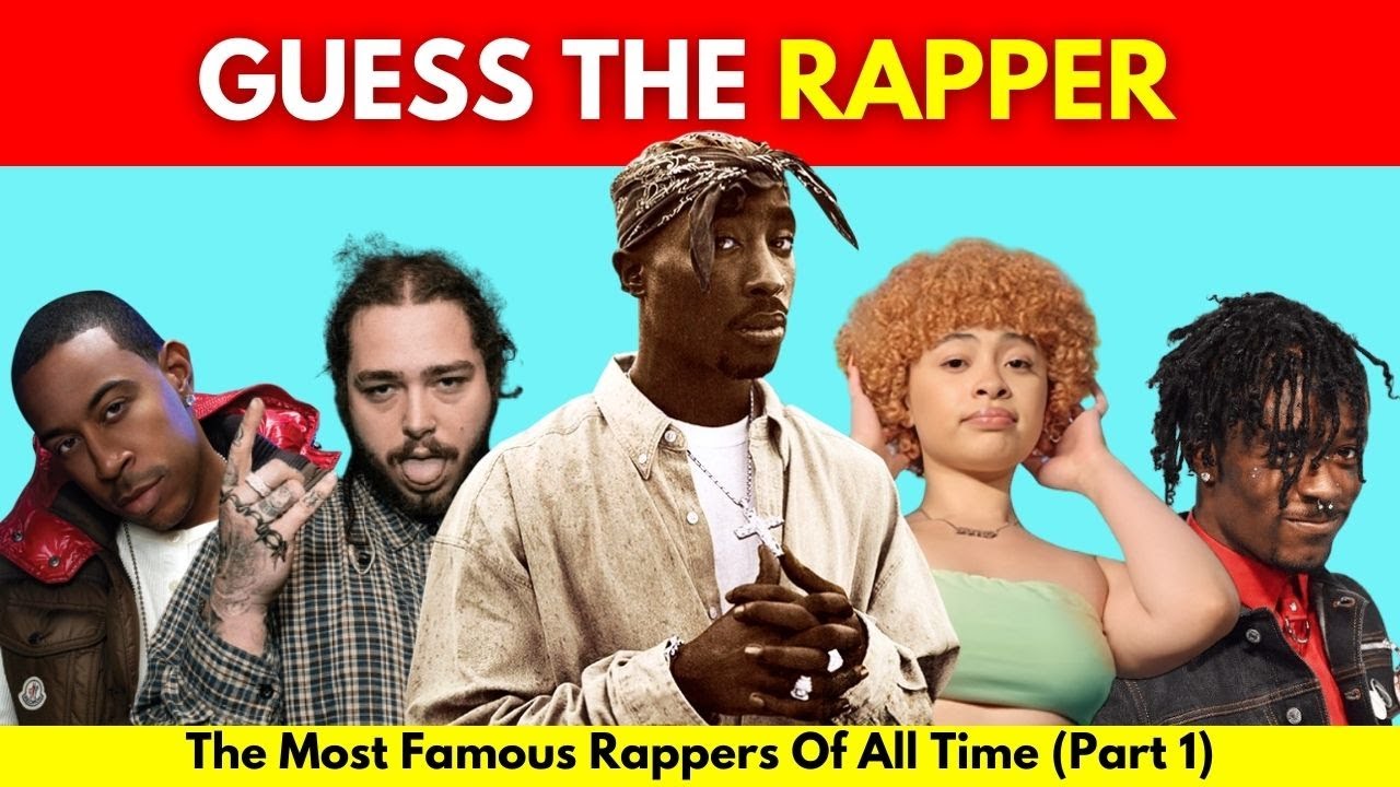 Guess The Rapper Quiz 😈 (Famous Rap Singers) - YouTube