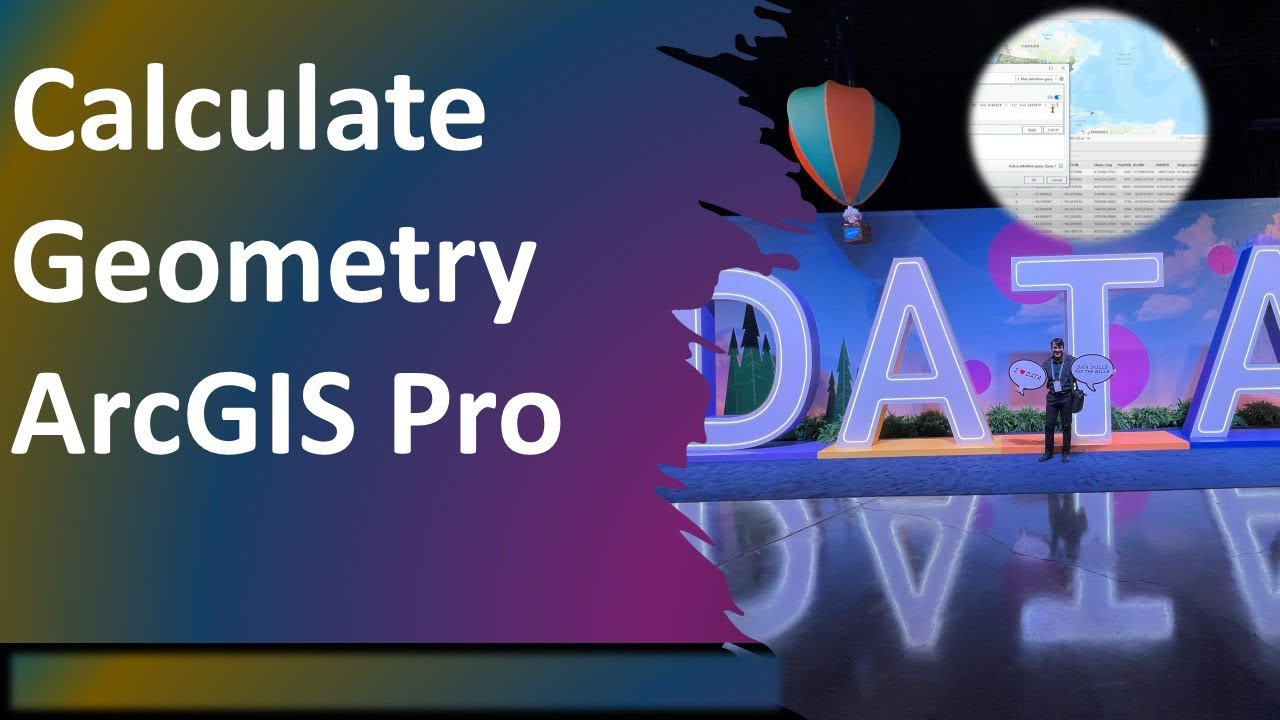 Calculate Geometry and Modify Layer Properties in ArcGIS Pro - YouTube