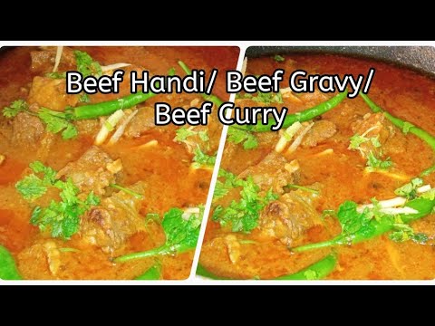 Beef Handi/ Beef gravy by Tasteful cooking with Zoona - YouTube