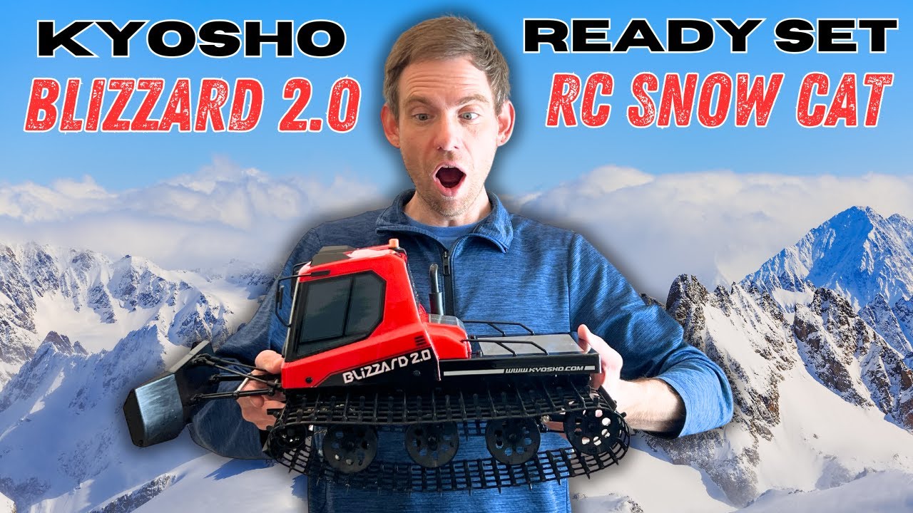 I Took The Kyosho Blizzard 2.0 1/12 Scale Snow Cat for a Snowstorm Test ...