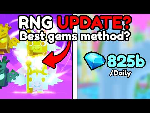 *NEW* MAKE BILLIONS of gems EVERYDAY & RNG UPDATE + Leaks In Pet Simulator 99 (roblox)
