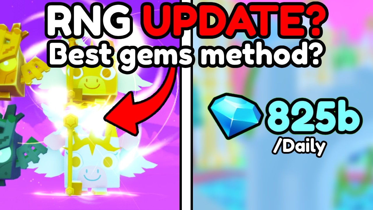 *NEW* MAKE BILLIONS of gems EVERYDAY & RNG UPDATE + Leaks In Pet ...