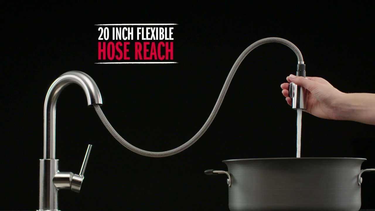 Delta Faucet: Trinsic Touch20 Kitchen Faucet- eFaucets.com - YouTube